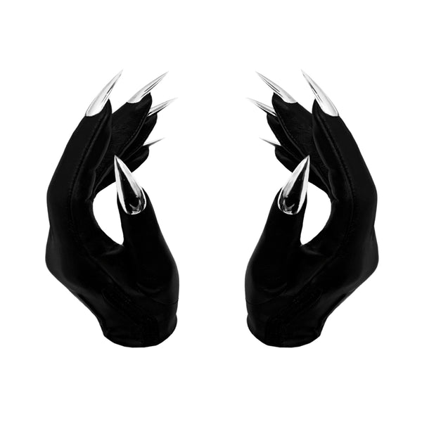 DAGGER NAIL GLOVES – MAJESTY BLACK