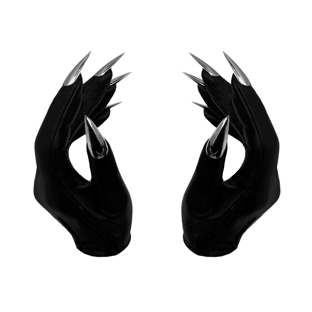 DAGGER NAIL GLOVES – MAJESTY BLACK