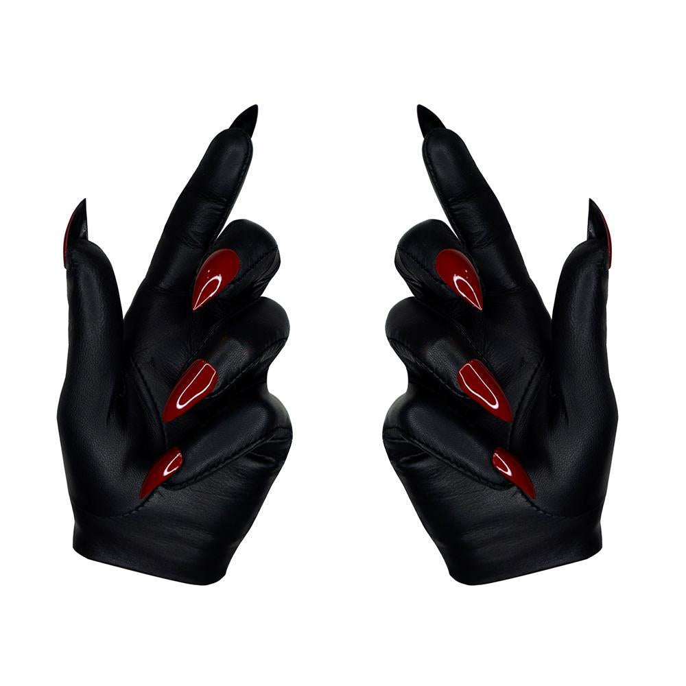 VAMP NAIL GLOVES – MAJESTY BLACK